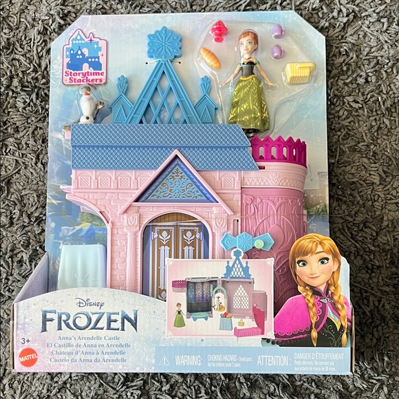 Mattel | Toys | Mattel Disney Frozen Arendelle Castle Playset Pink And ...